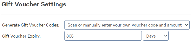 Set up POS gift vouchers – Cin7 Omni Help Center